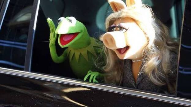 La rana Gustavo y la cerdita Peggy, estrellas de cine en el país del ...